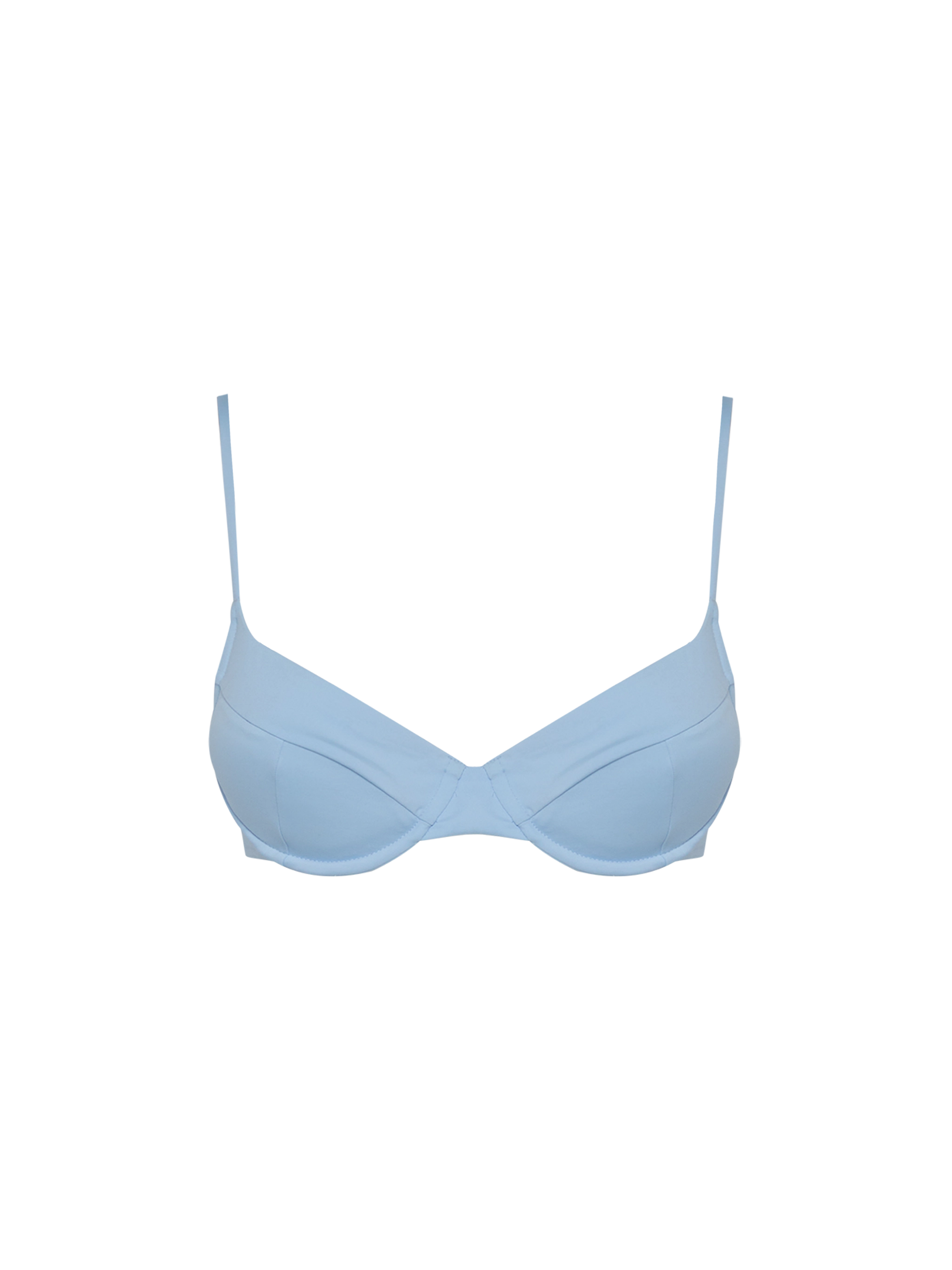 Bea underwired light blue bralette – MC2 Saint Barth