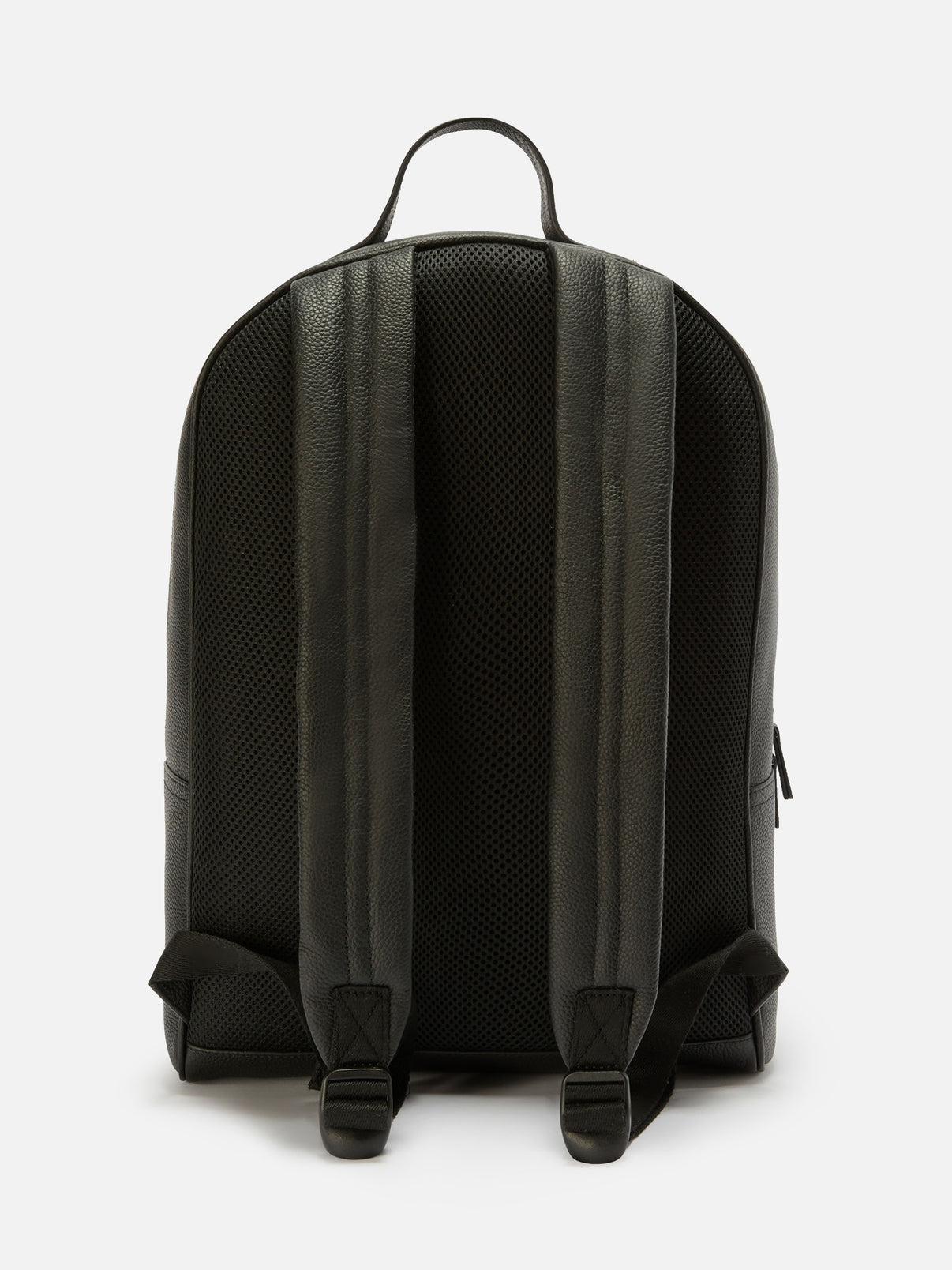 Backpack in black leather – MC2 Saint Barth