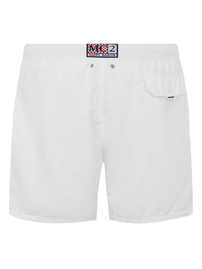 Lightweight fabric white swim shorts Lighting Pantone | PANTONE® SPECI ...