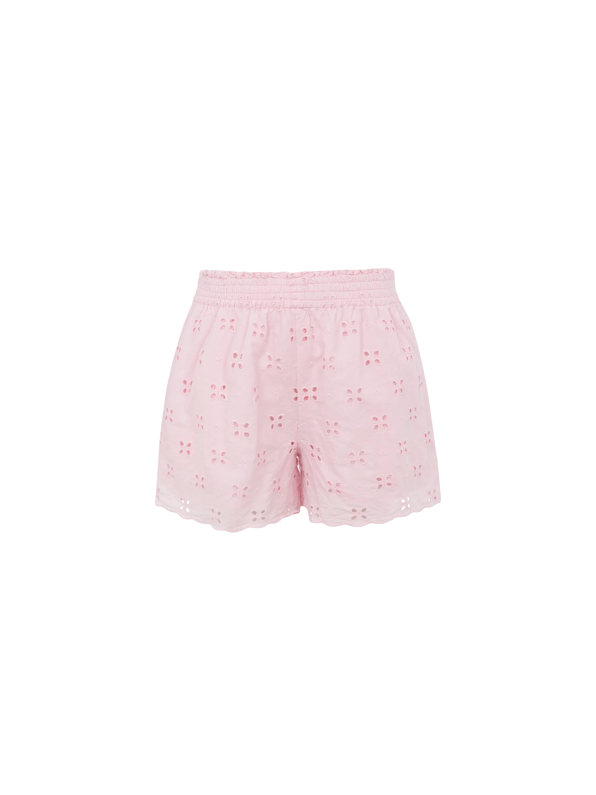 Meave Jr Sangallo cotton pull-up shorts – MC2 Saint Barth