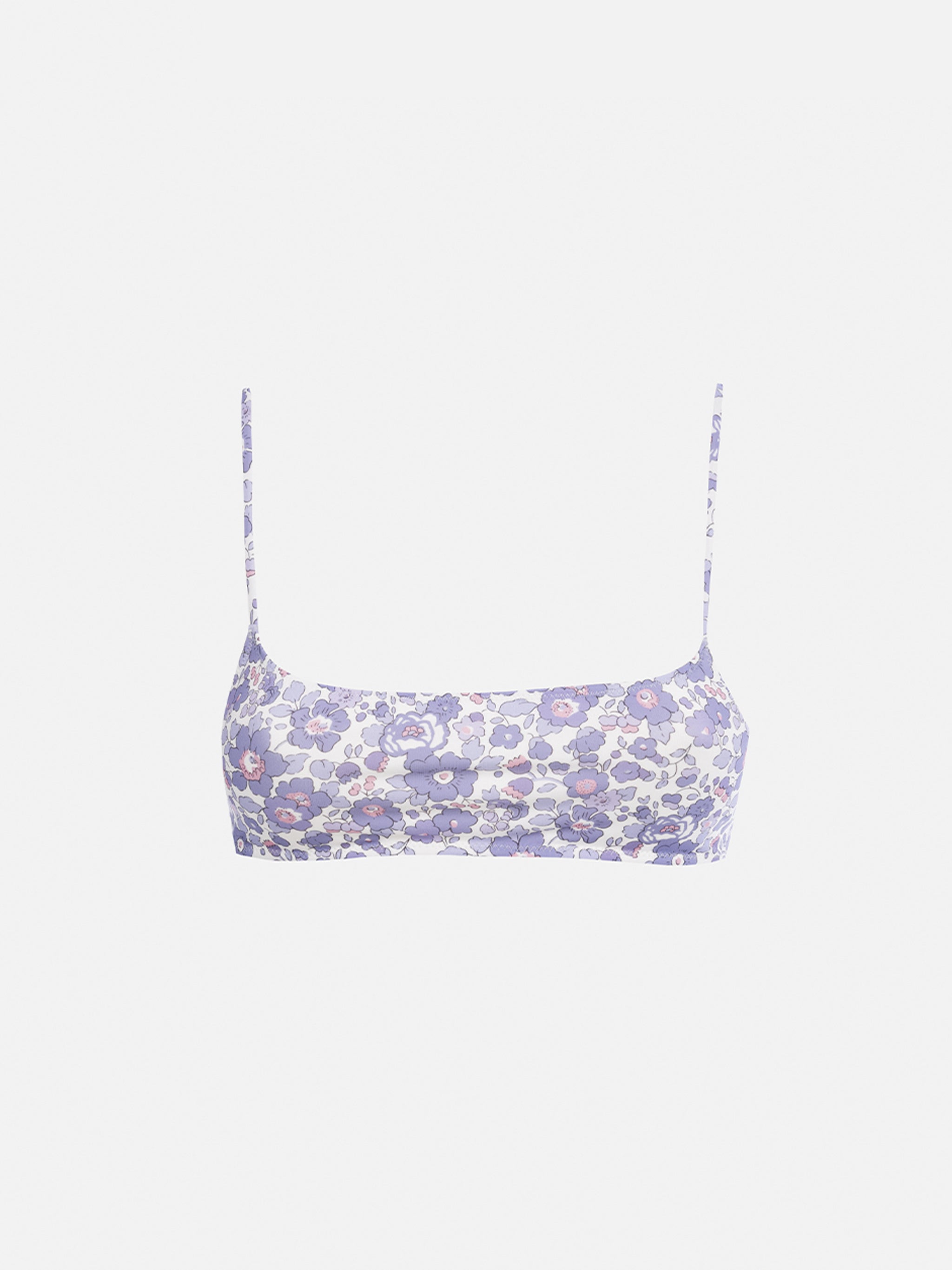 Woman Betsy bralette beach top Sadie| MADE WITH LIBERTY FABRIC – MC2 ...