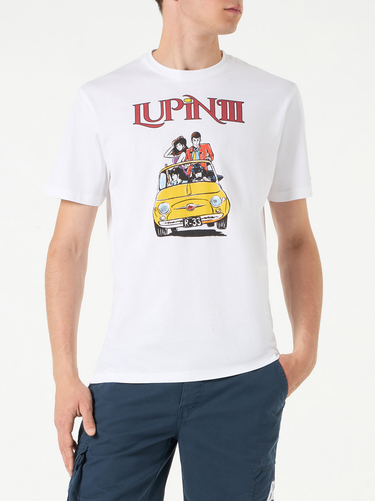 Cotton T-shirt with Lupin III print | LUPIN III SPECIAL EDITION – MC2 ...