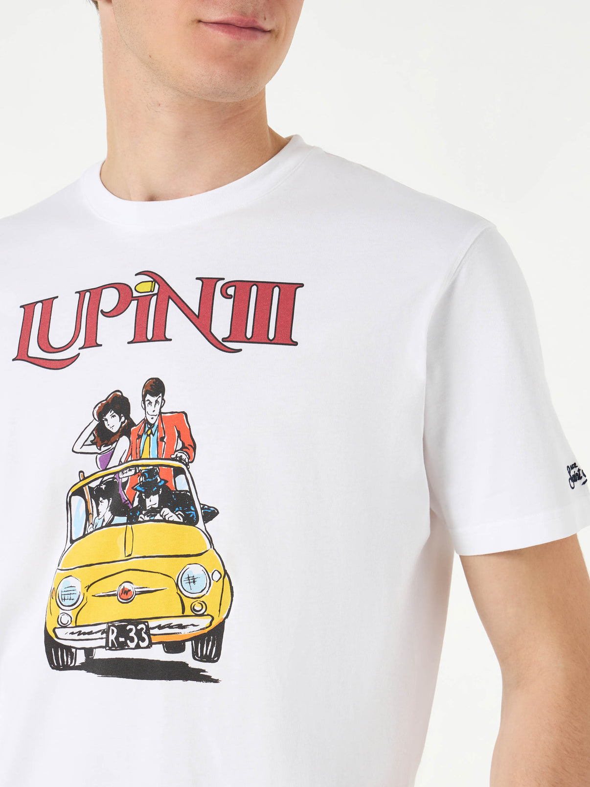 Cotton T-shirt with Lupin III print | LUPIN III SPECIAL EDITION – MC2 ...