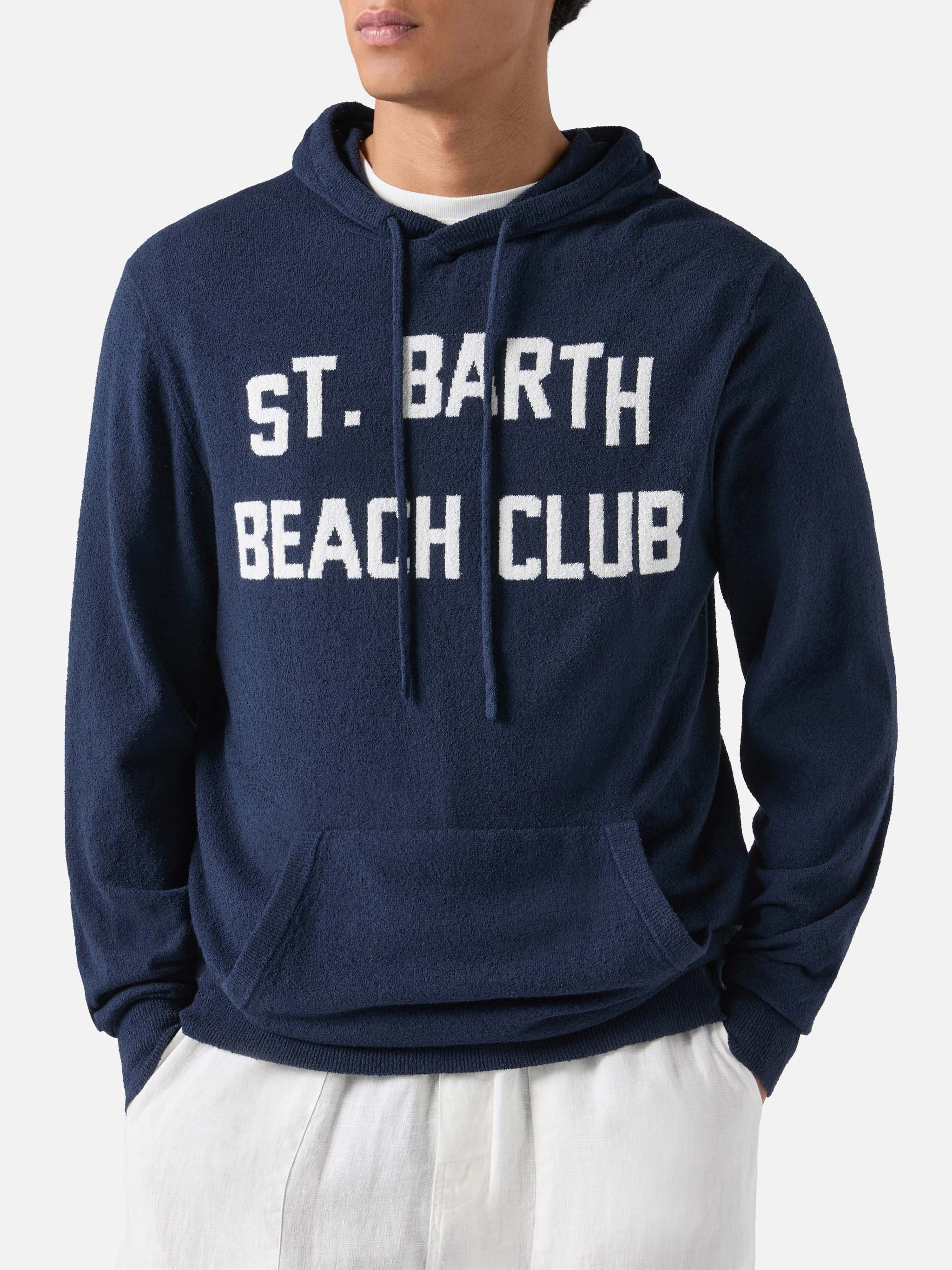 Maglione con cappuccio Wood – MC2 Saint Barth